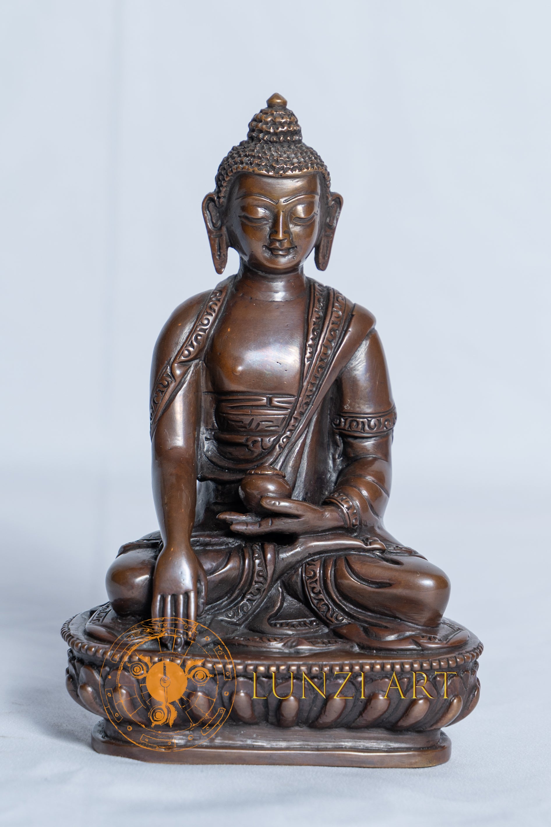 Unique Shakyamuni Buddha Statue | Copper Oxidized – LunziArt-Nepal ...